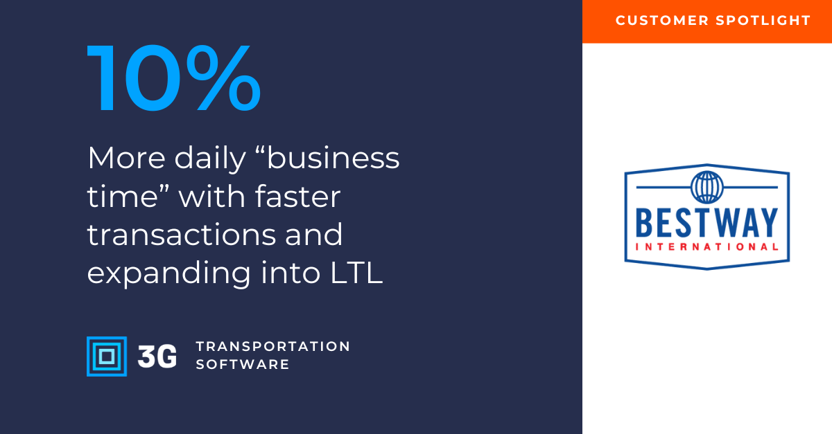 Bestway Freight Solutions Gains Nearly One Extra Hour in Daily ...