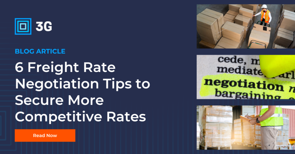 6 Freight Rate Negotiation Tips to Secure More Competitive Rates - Go3g.com