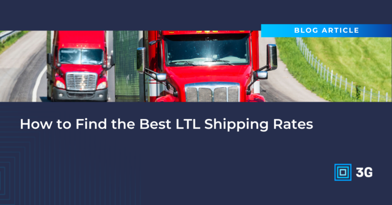 How to Find the Best LTL Shipping Rates - Go3g.com